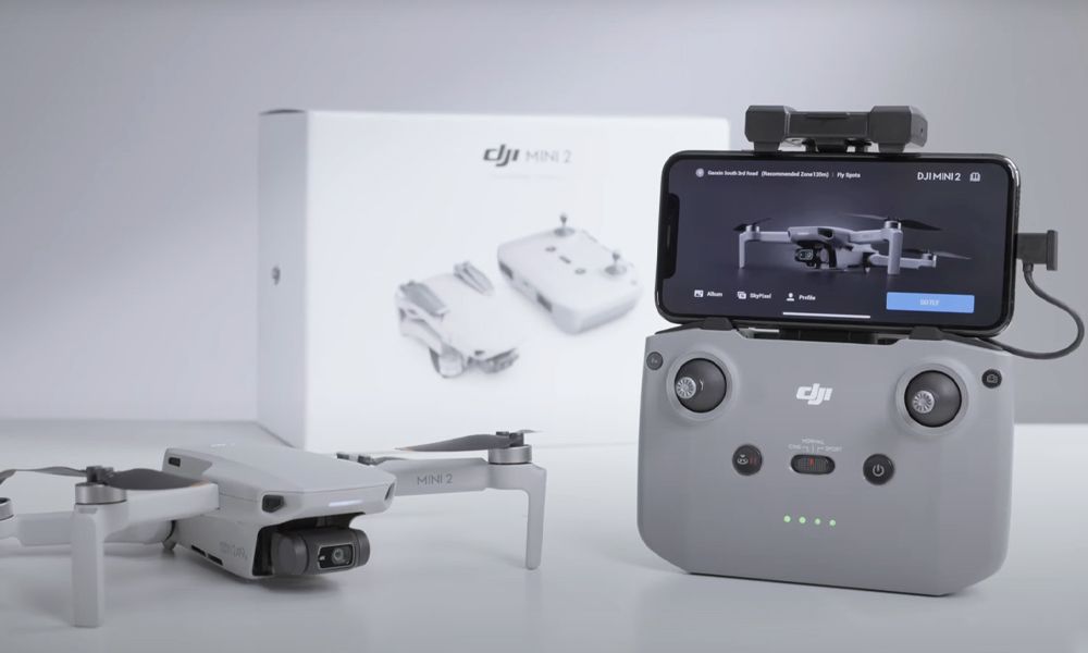 Flycam DJI Mini 2 Cũ Combo 3 Pin và Balo (Bản Review)