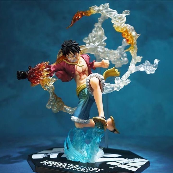 Mô hình Monkey D Luffy Gear 2 Fire Boxing One Piece 20cm Chính Hãng Giá Rẻ